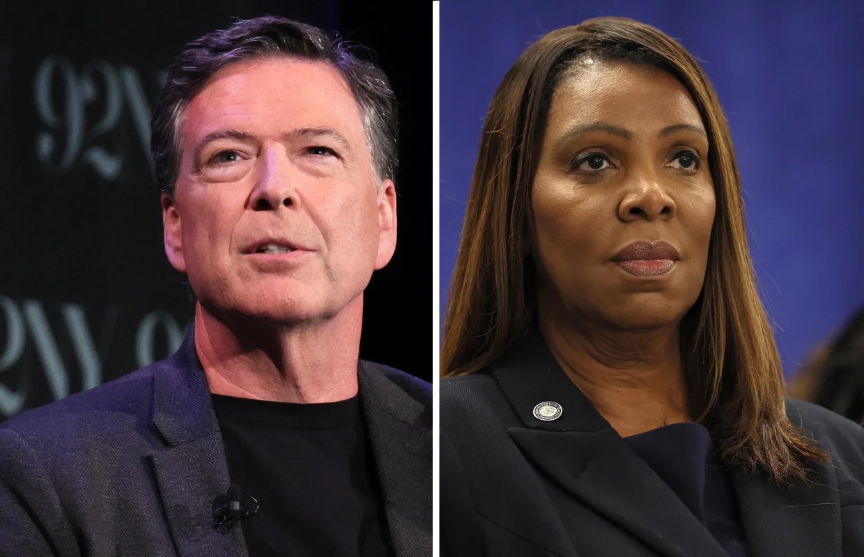 Federal Judge Dismisses Cases Against James Comey and Letitia James ...